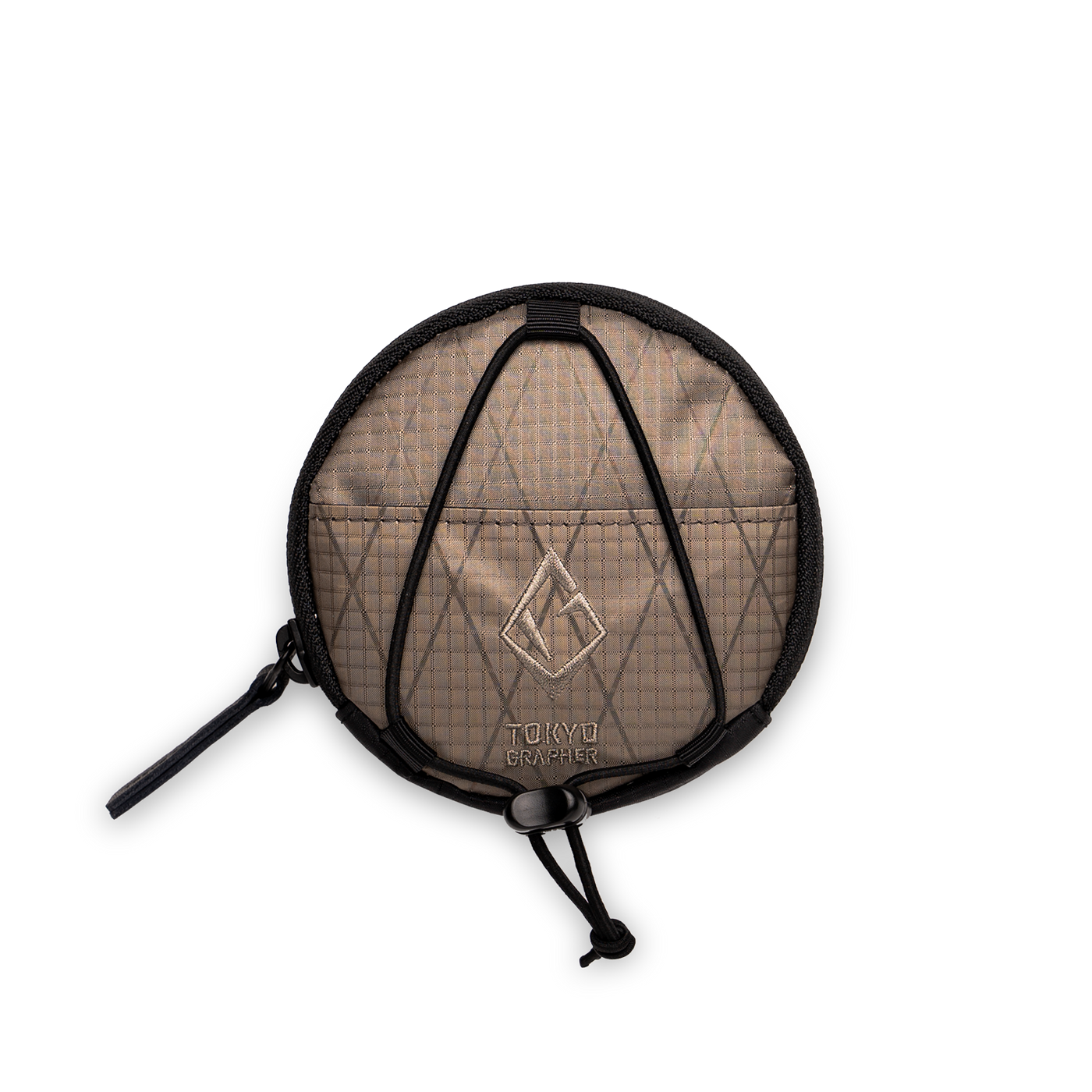 CIRCLE POUCH（BLACK）TOKYO GRAPHER